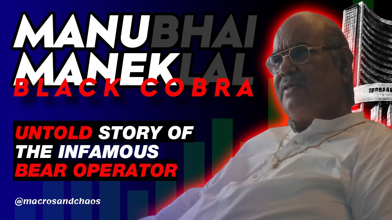 Real Manu Manek: Black Cobra of Indian Stock Market | Harshad Mehta ...