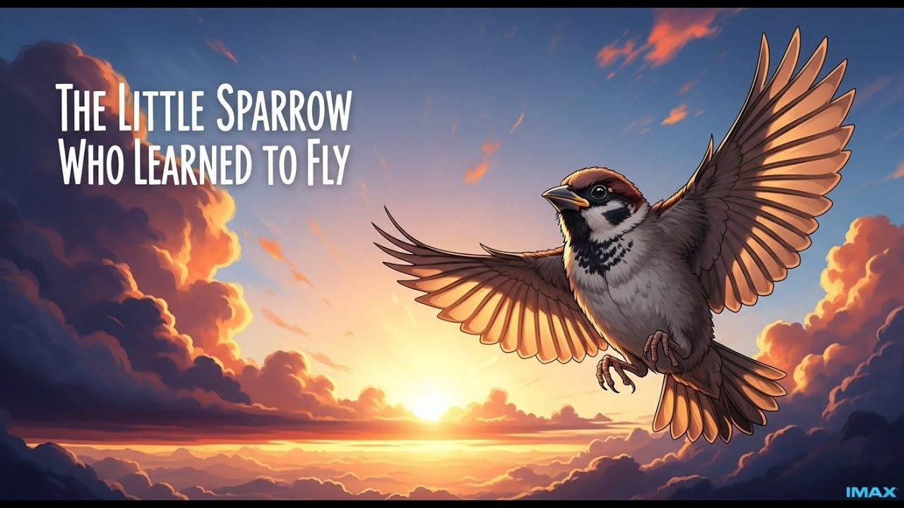The Little Sparrow Who Learned to Fly #Courage #Perseverance # ...