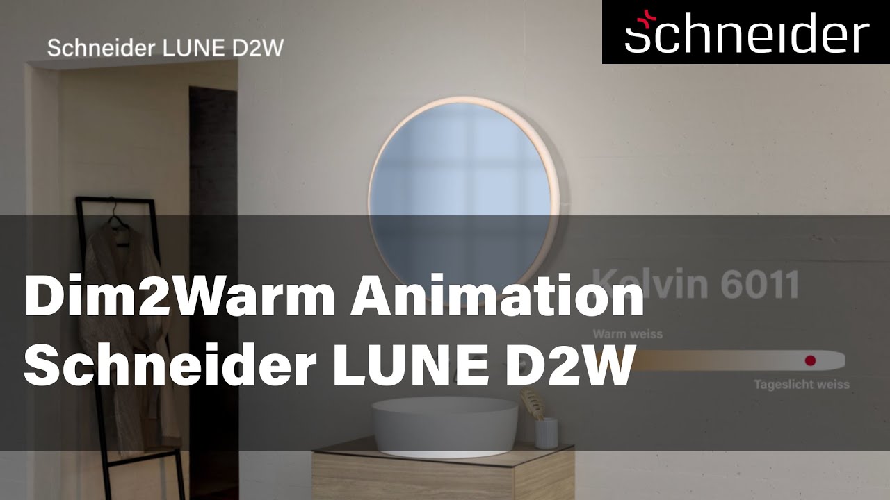Dimm-to-Warm Animation - Schneider LUNE D2W - YouTube
