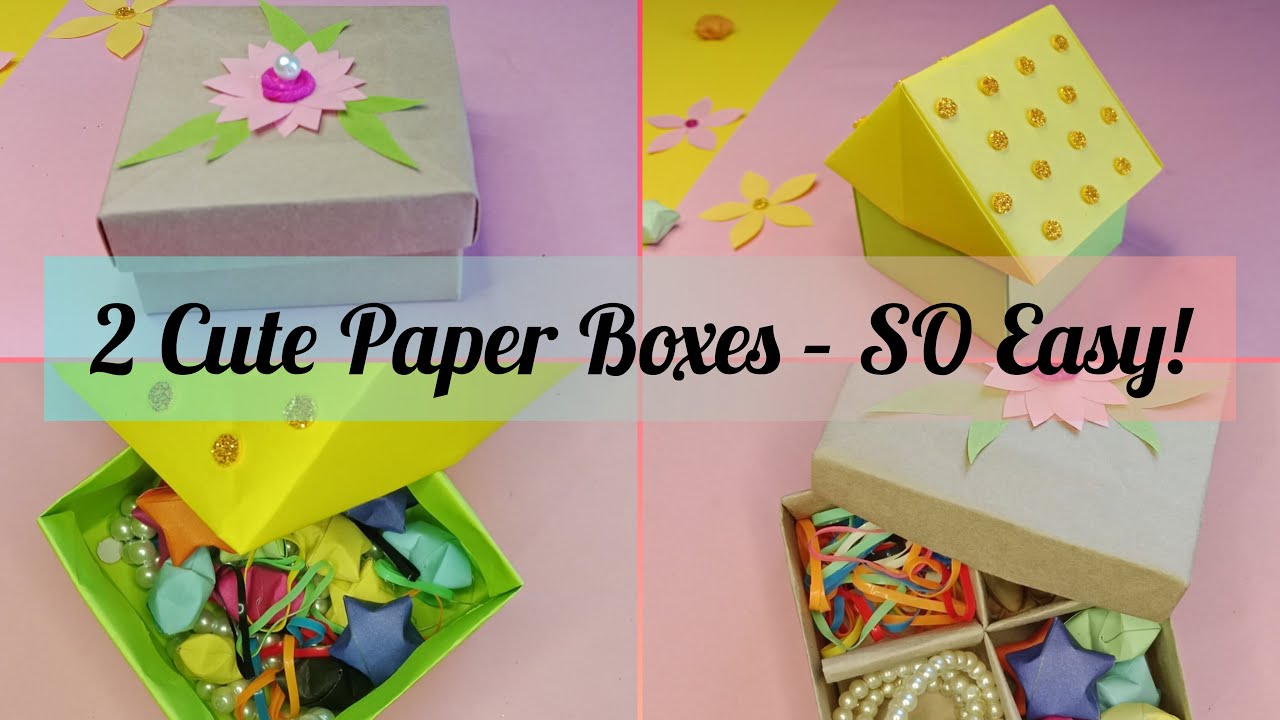 What is the SECRET to Making Perfect Origami Storage Boxes - YouTube