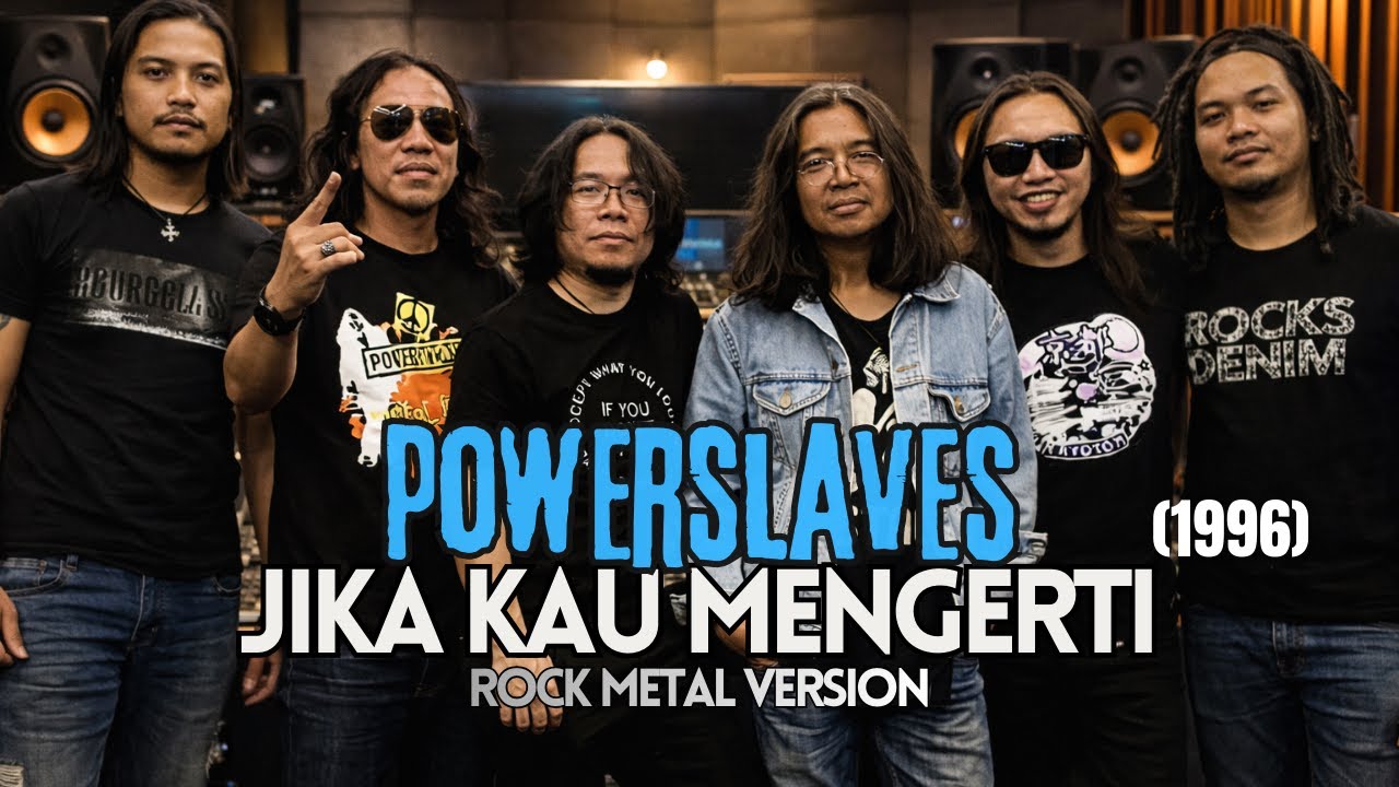 POWERSLAVES - JIKA KAU MENGERTI [ROCK METAL VERSION COVER] HITS 90an ...