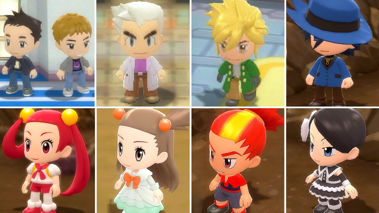 All Special Trainer in Pokémon Brilliant Diamond & Shining Pearl - YouTube