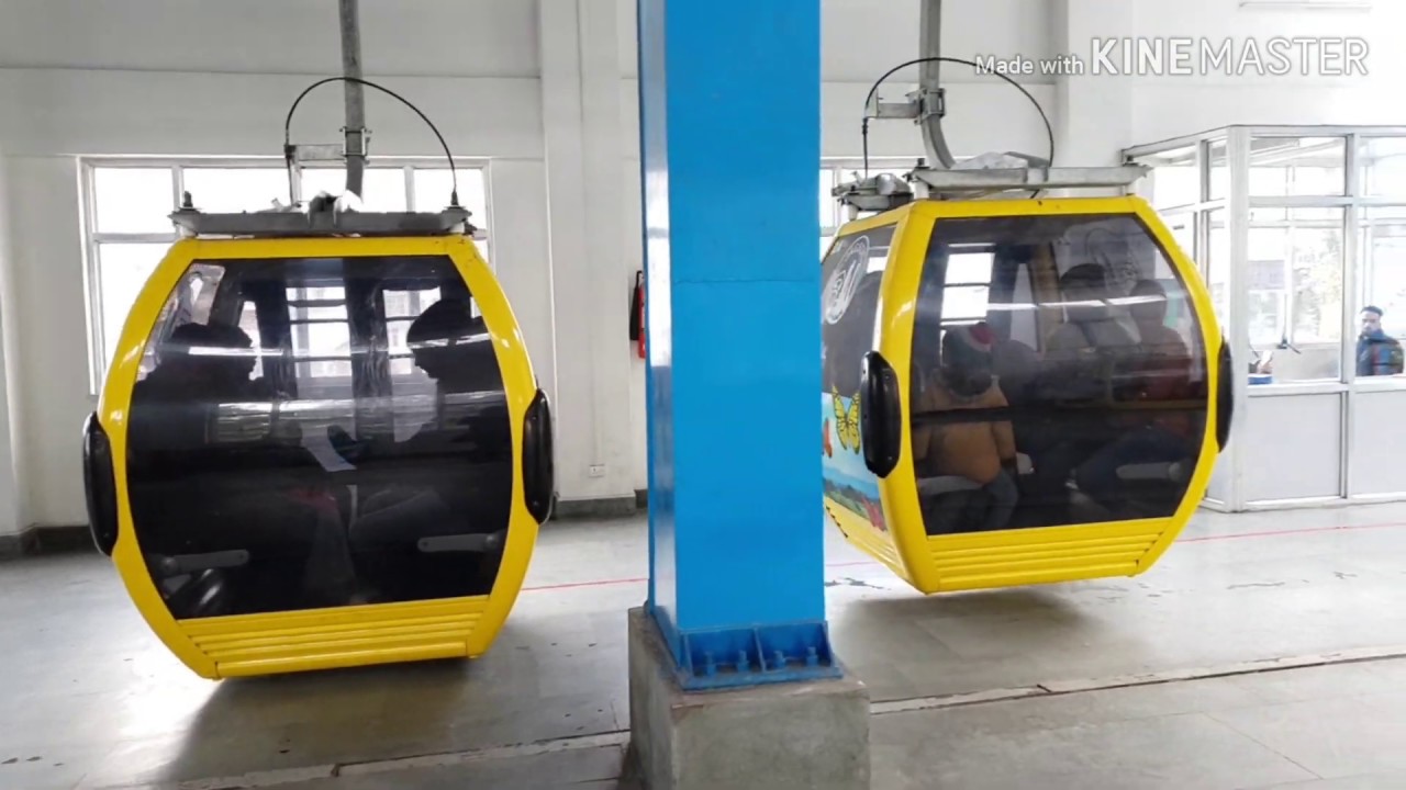 Exploring Shimla and Jakhu temple in snowfall by cable car ride. - YouTube