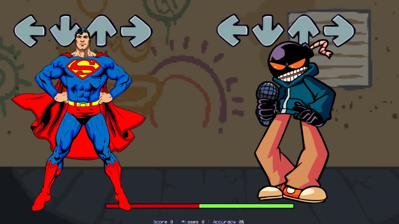 Superman Vs Whitty in Friday Night Funkin - YouTube