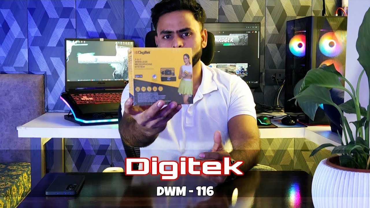 Digitek | DWM-116 | Wireless Mic at 3,799₹| Honest Review & Sound Test ...