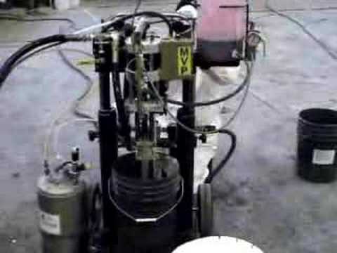 MVP Magnum Venus Plastech 5 gallon Putty Unit - YouTube