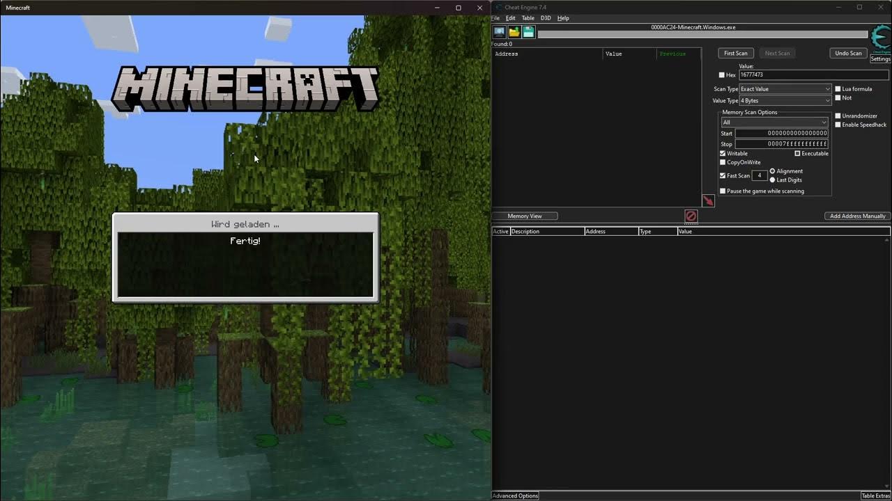 AirJump finden | Minecraft Cheat Engine Tutorial - YouTube