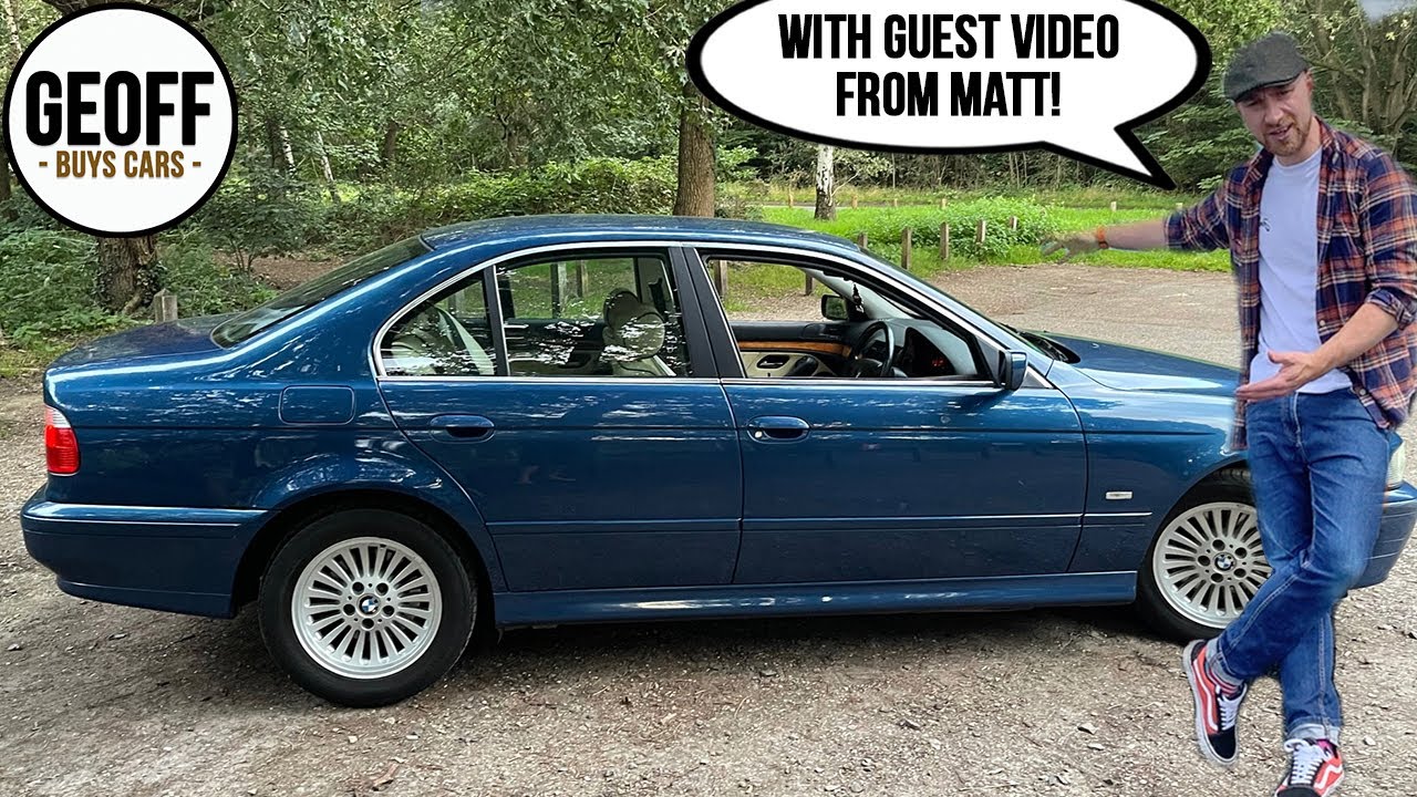 2001 BMW E39 530D SE in Topaz Blue with Piped Leather Video Walkaround ...