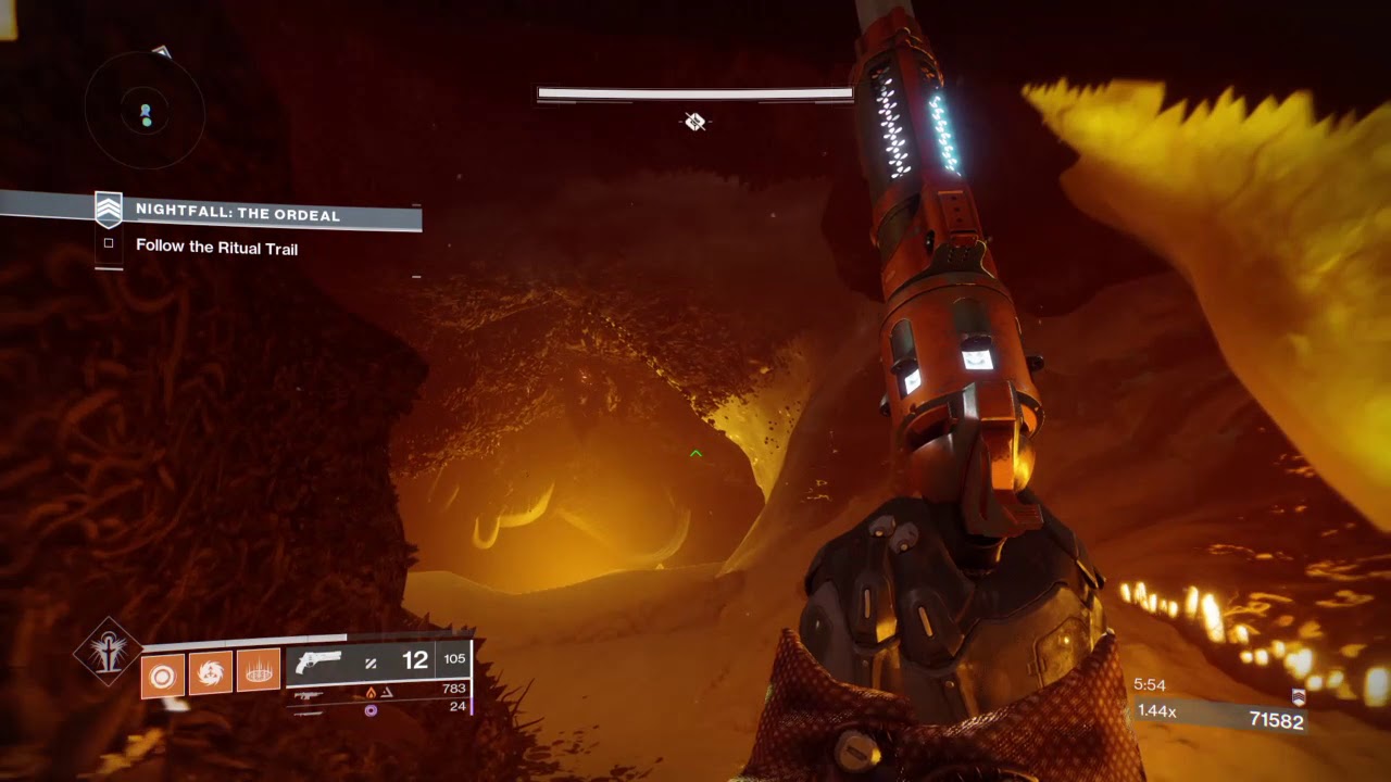 Destiny 2 strange terrain nightfall - YouTube