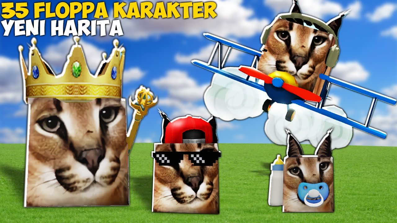 😼 35 YENİ FLOPPA KARAKTERİ BULDUK! 😼 Roblox Raise a Floppa / Find The ...