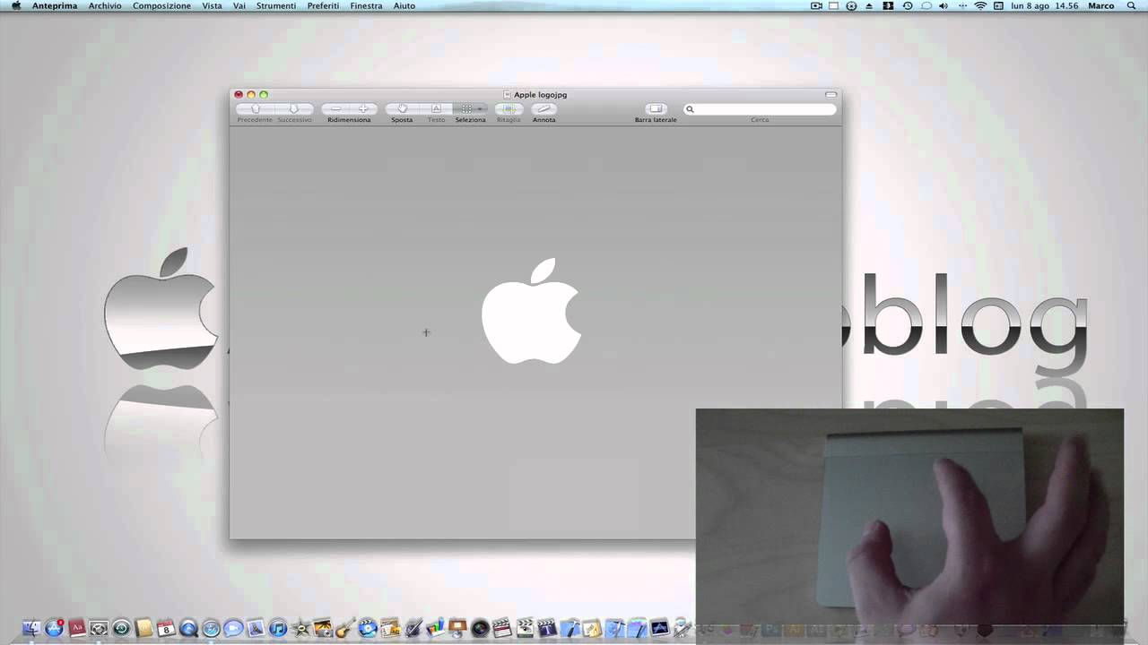 Apple videoblog 130 - Mac OS X: tutte le gestures multitouch di Snow ...