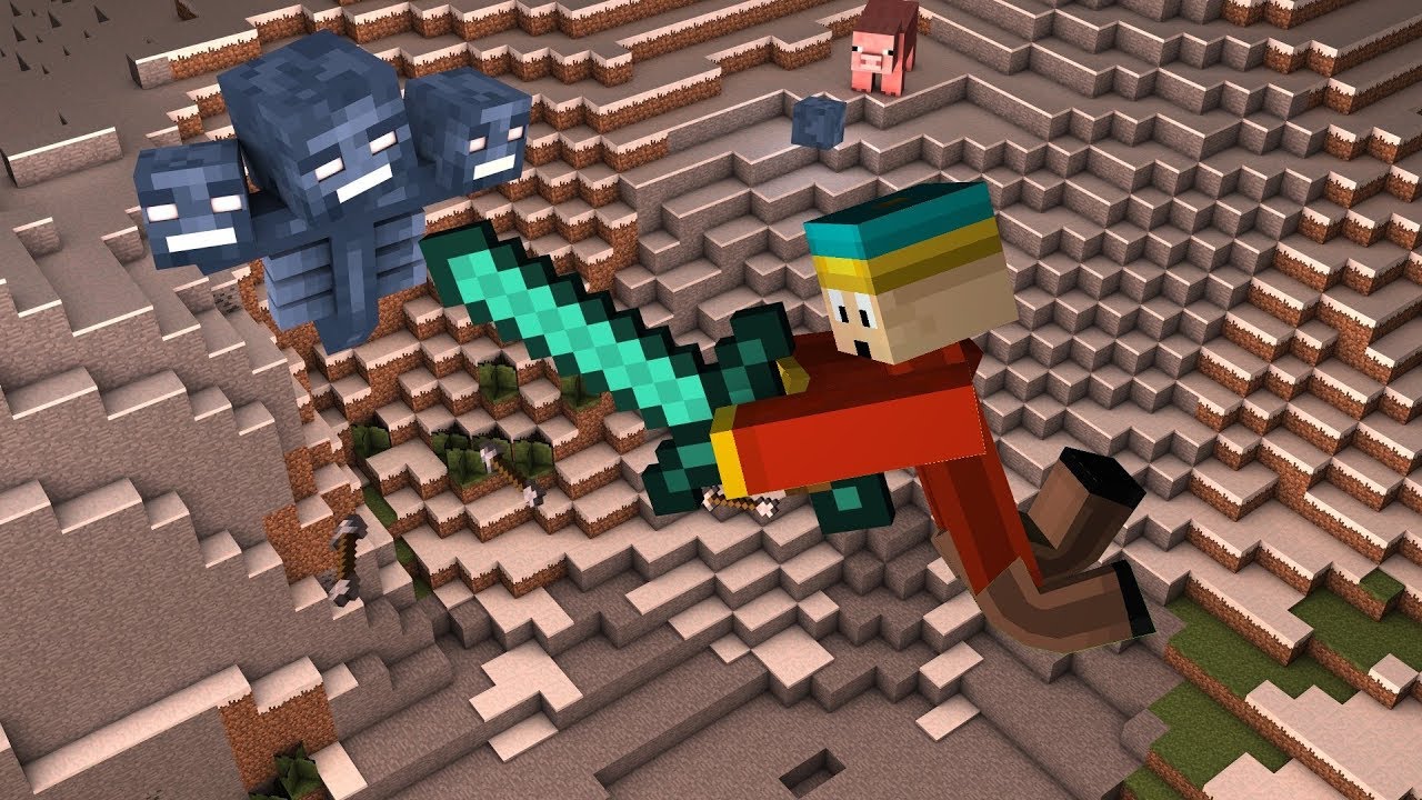 FIGHTING THE WITHER | Minecraft - YouTube