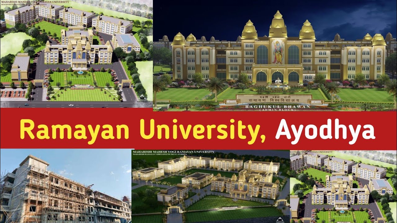 Maharshi Mahesh Yogi Ramayan University | ayodhya new development # ...