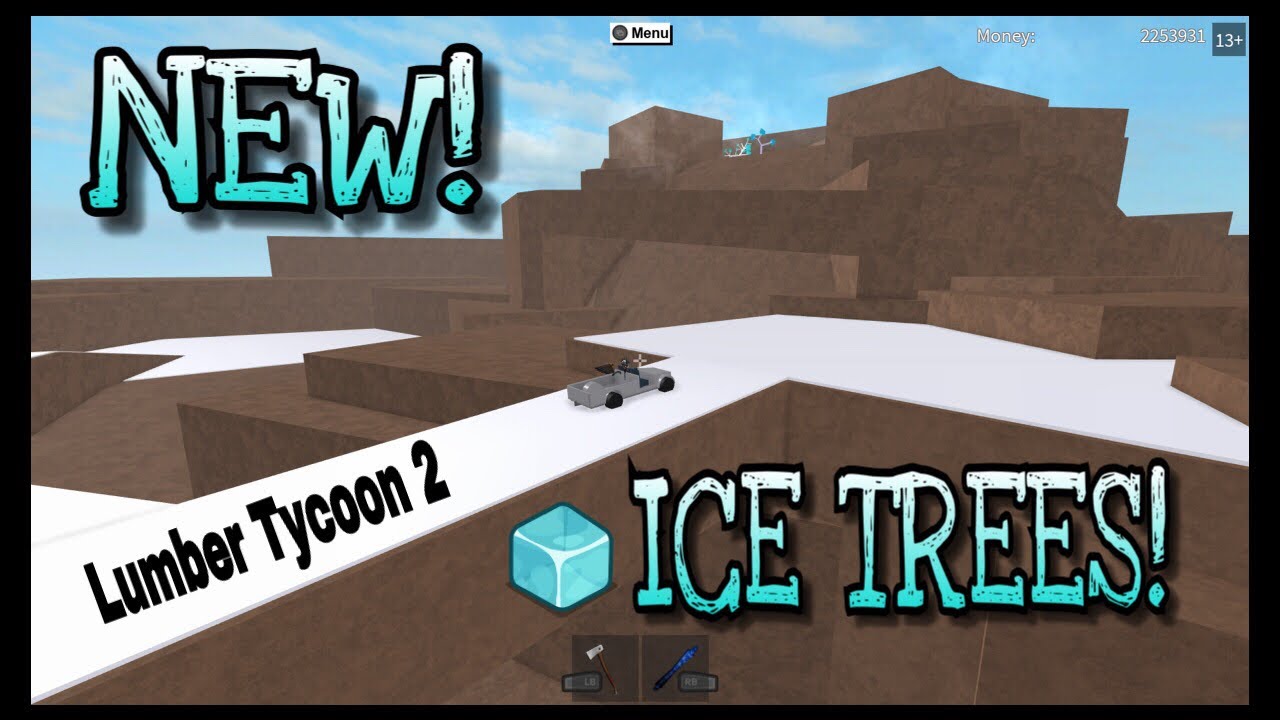 ICE TREES! ROBLOX LUMBER TYCOON 2 UPDATE 2018 - YouTube