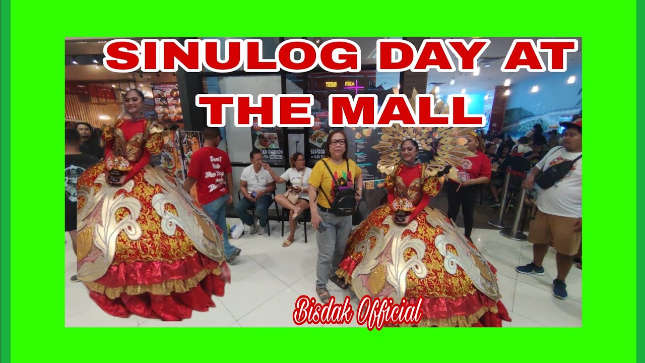 Sinulog Day At The Mall | Happy Fiesta Cebu | Pit Señor Santo Niño | # ...