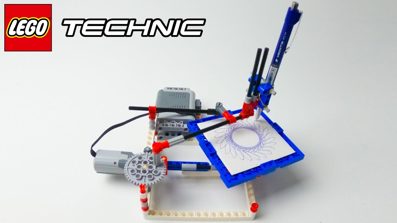 LEGO Technic - LEGO Pen Plotter - YouTube
