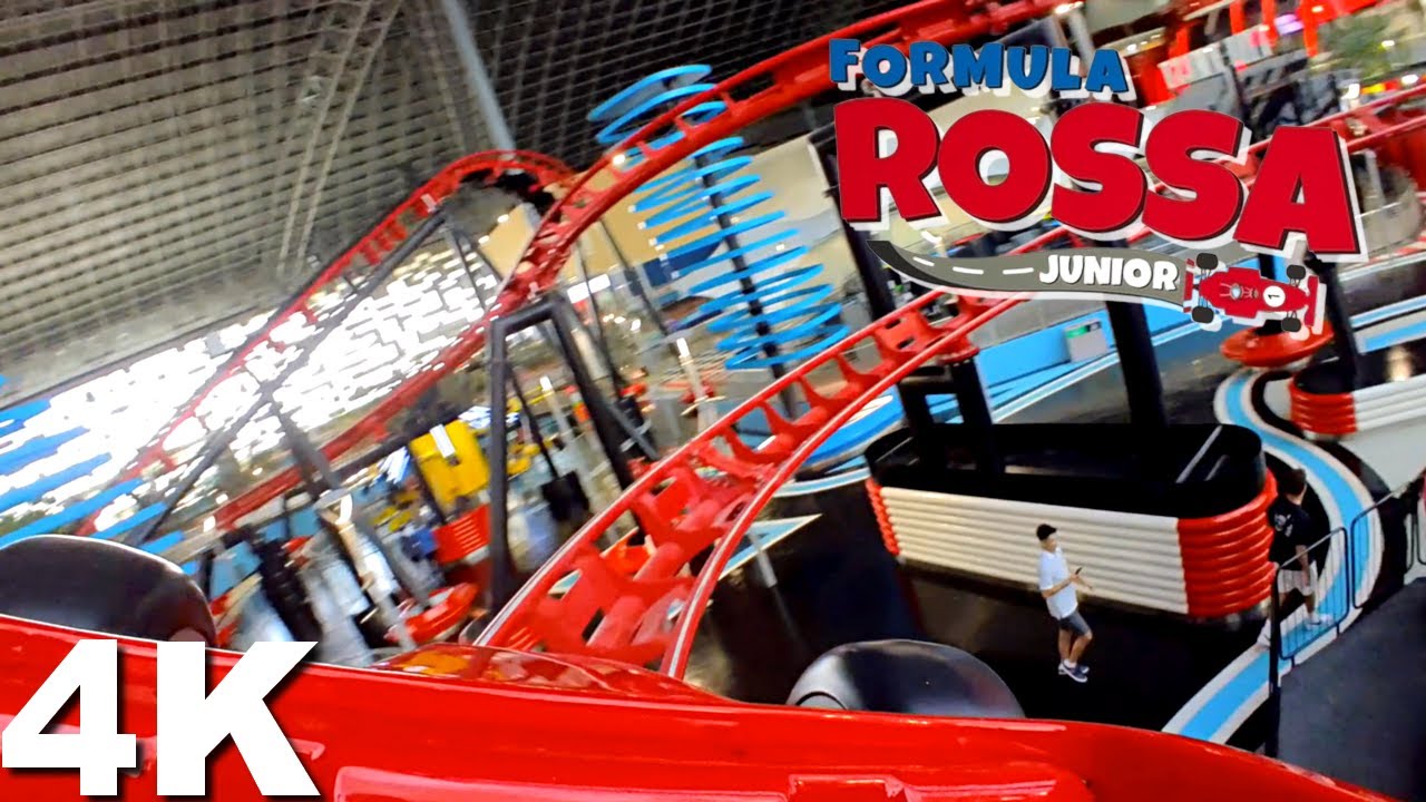 Formula Rossa Junior [On-Ride 4K POV] - Ferrari World Abu Dhabi - YouTube