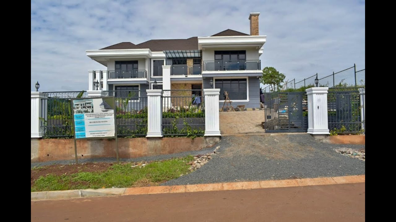 THE MOST LUXURIOUS 5 BEDROOM MANSION /TATU CITY - YouTube