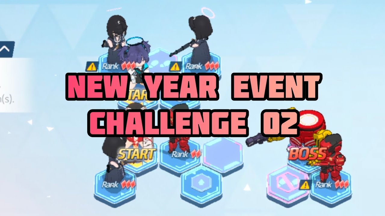 [Blue Archive Global] New Year Rhapsody No.68 Challenge stage 02 ...