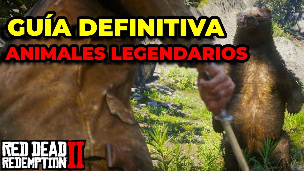 Guía COMPLETA de ANIMALES LEGENDARIOS para RDR2 (Consejos y ...