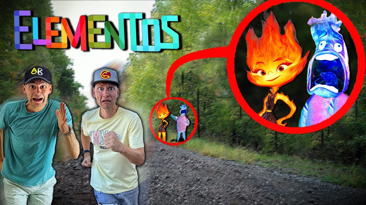 ENCONTRAMOS FAÍSCA E GOTA DO ELEMENTOS NA VIDA REAL! LUTAMOS CONTRA ...