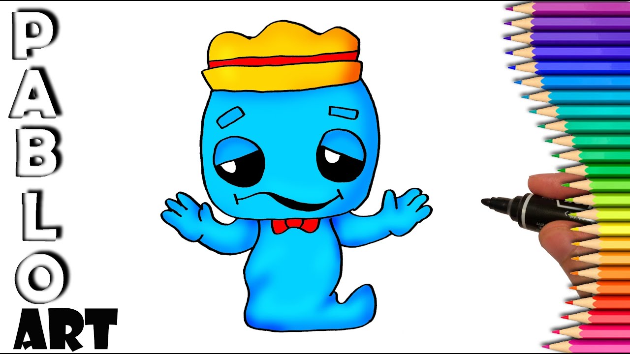 How to Draw Boo Berry | Learn to Draw step by step - YouTube