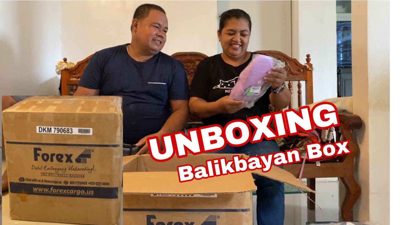 Unboxing Balikbayan Box from Boston vlog756 - YouTube