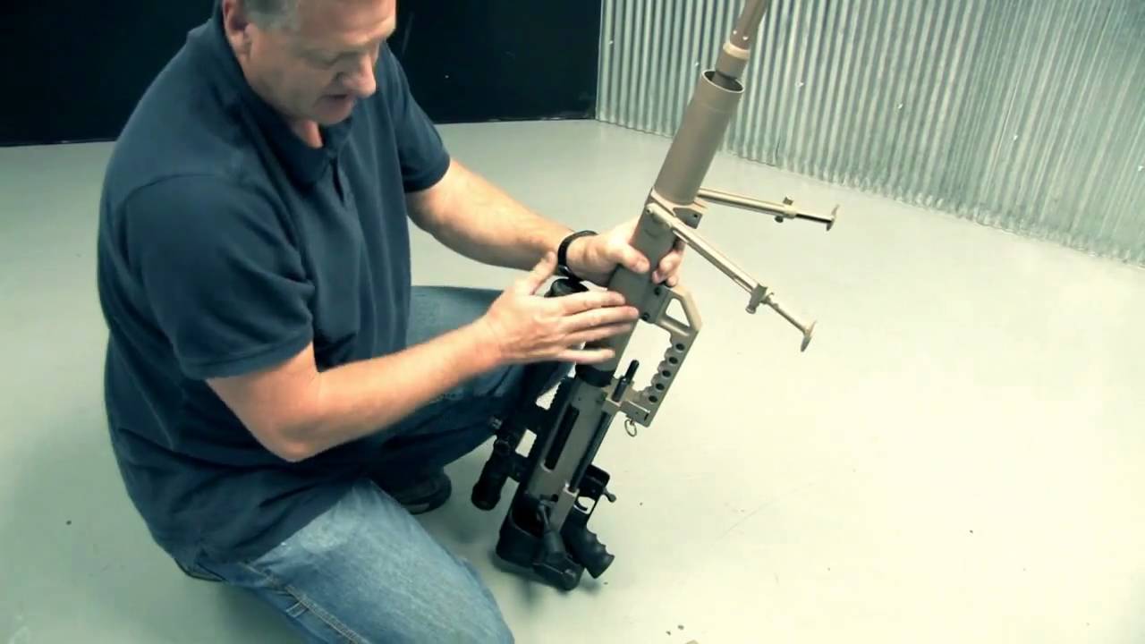 Caliber conversion for the Cheytac M200 Intervention - YouTube