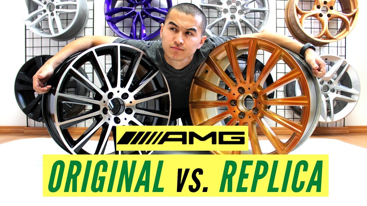 How to spot Genuine Mercedes-AMG rims from FAKE ones like a PRO ...