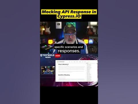 Mocking API Response in Cypress.io 💡 - YouTube
