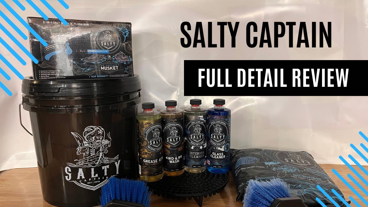 Salty Captain detail review | Salty wash full detail - YouTube