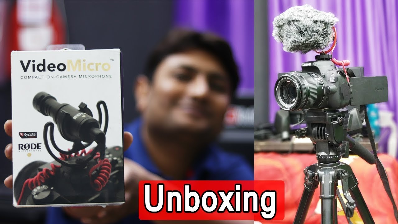 Best Mic For Vlogging And Youtube Videos | Rode Videomicro Unboxing ...