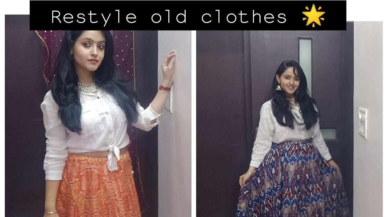 How to restyle old clothes with jewellery| 3 ways to style old clothes ...