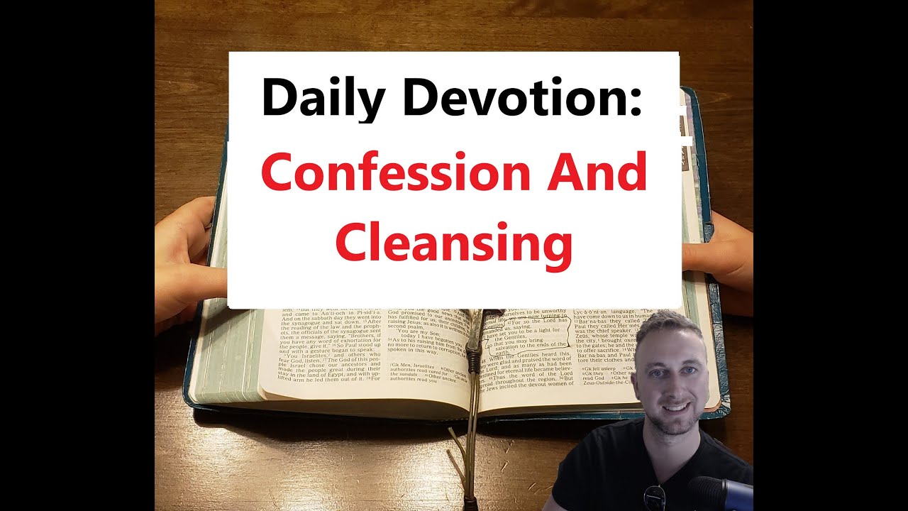 Daily Devotion - Confession And Cleansing (Billy Graham) 11/3/22 - YouTube