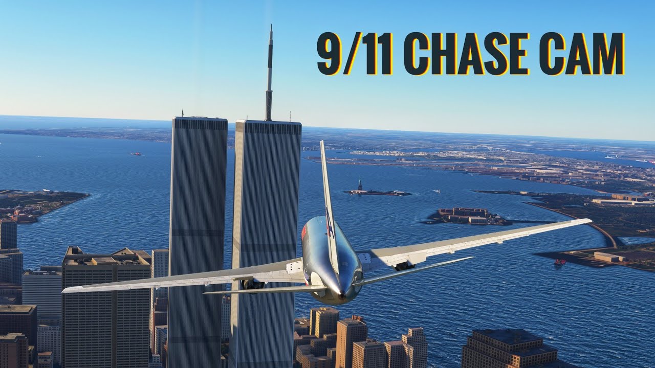 9-11 Chase Camera Reconstruction | The First Flight | Microsoft Flight ...