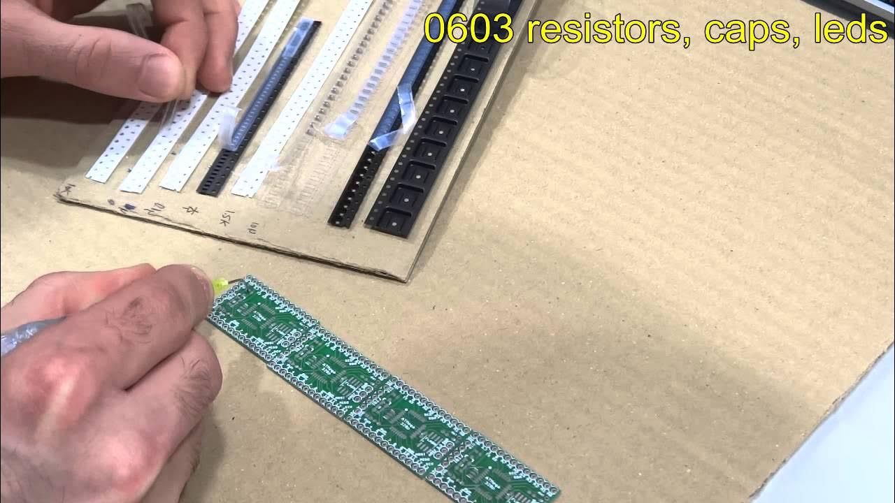 DIY manual SMT pick and place tool for $20 - YouTube