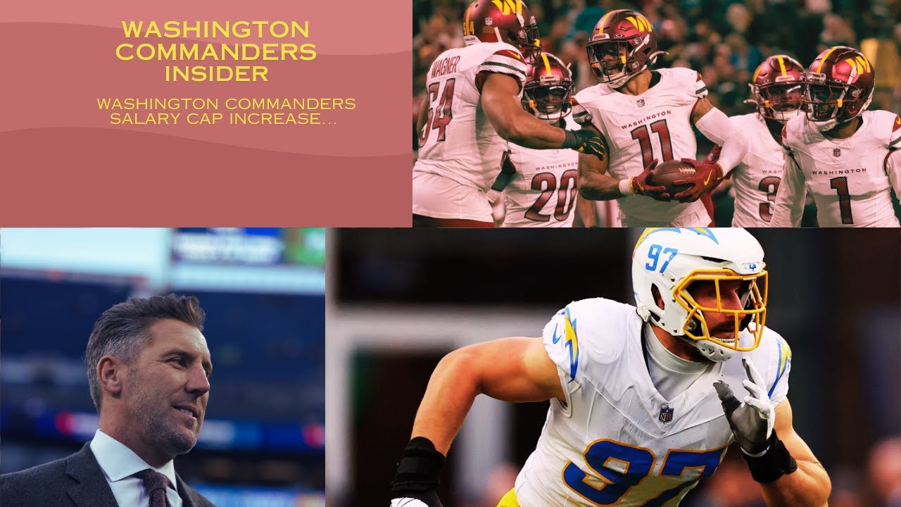 NFL Salary Cap JUMPS to $28.5M - What This Means for Washington ...