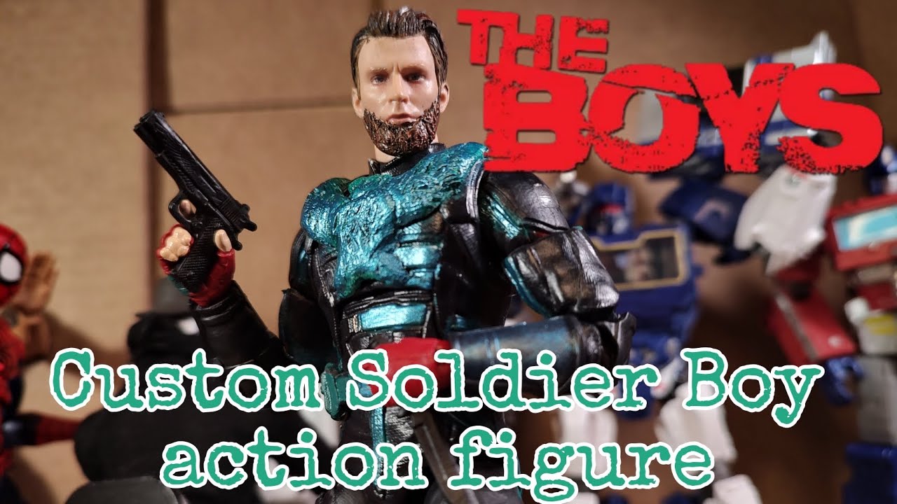 The Boys Custom Soldier Boy action figure showcase - YouTube