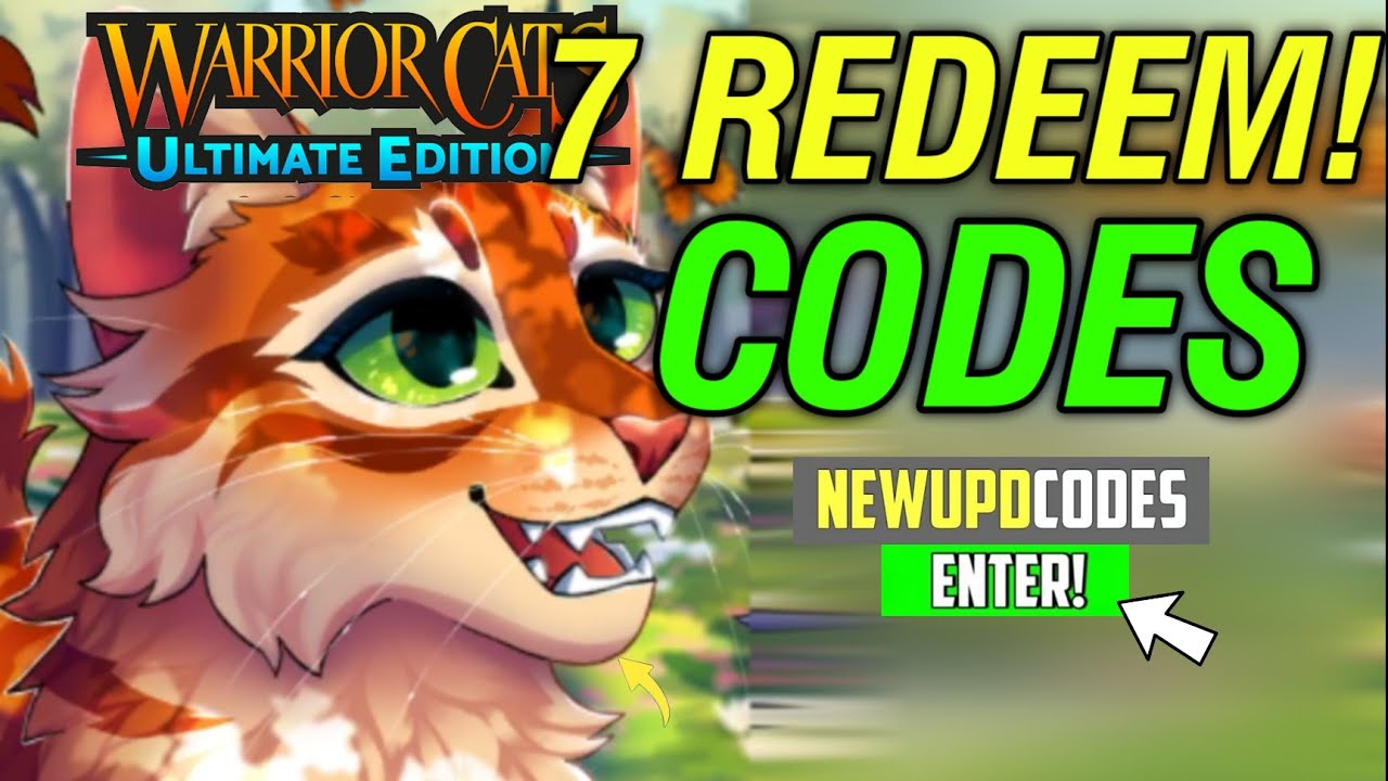 💥New! Codes!💥WARRIOR CATS CODES 2024 - WARRIOR CATS ULTIMATE EDITION ...