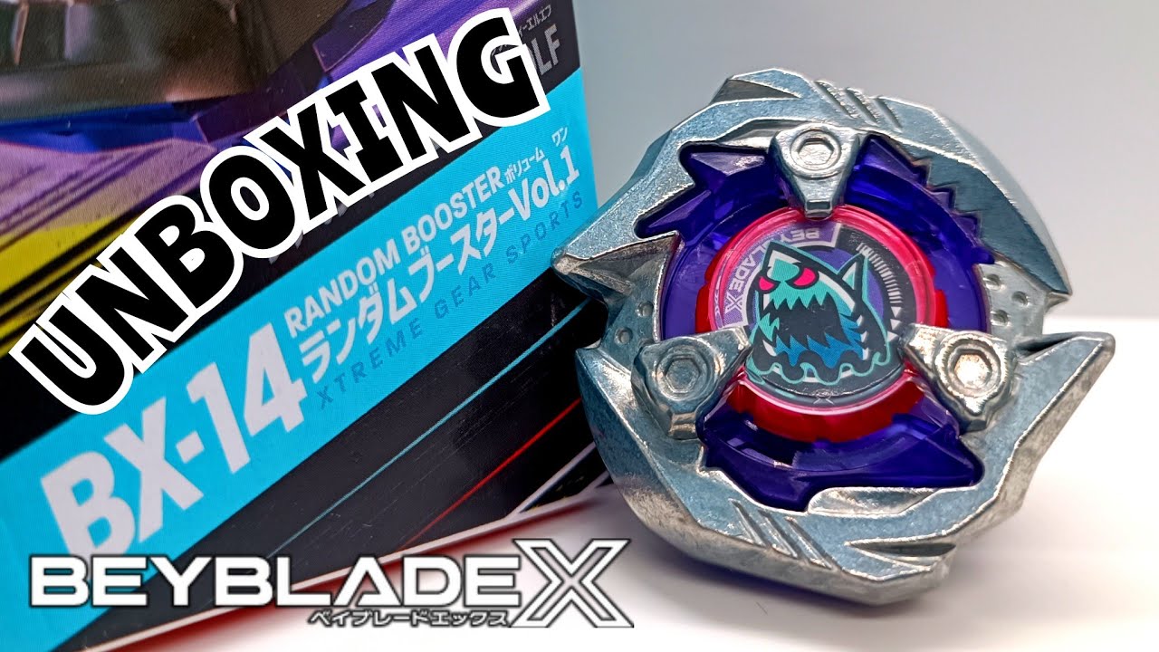 SHARKEDGE & Random Booster Vol.1 UNBOXING Beyblade X - YouTube