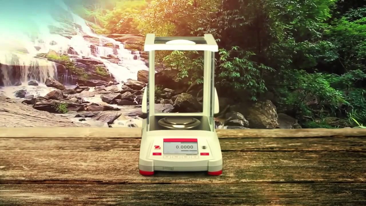 Ohaus Adventurer AX Precision and Analytical Balance - YouTube