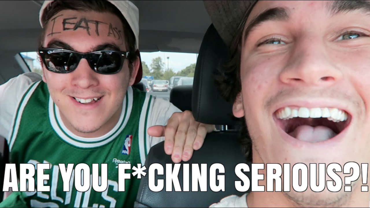 Sharpie Head Prank - YouTube