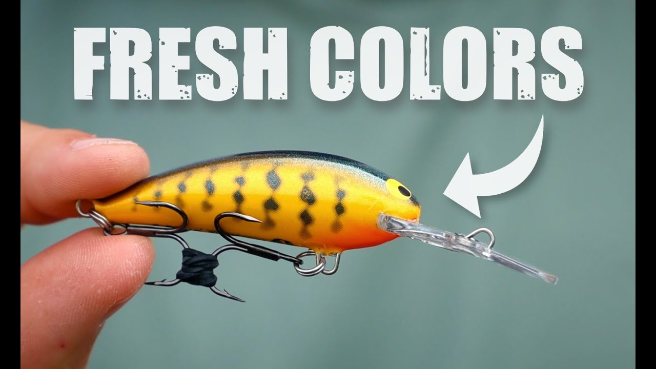 Fresh NEW Colors for Cranking Walleyes - YouTube