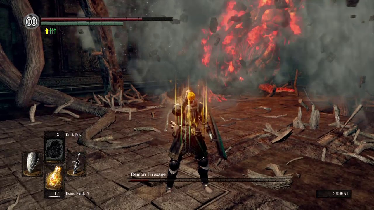 DARK SOULS™: REMASTERED Demon Fire Sage & Centipede Demon - YouTube