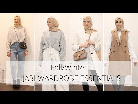 Top 10 Hijabi Wardrobe Essentials | Fall/Winter Outfit Ideas