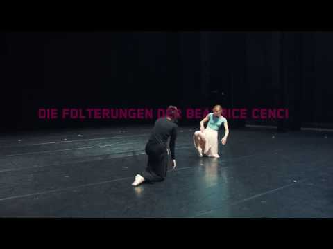 Proben zu »Die Folterungen der Beatrice Cenci« am Saarländischen Staatstheater