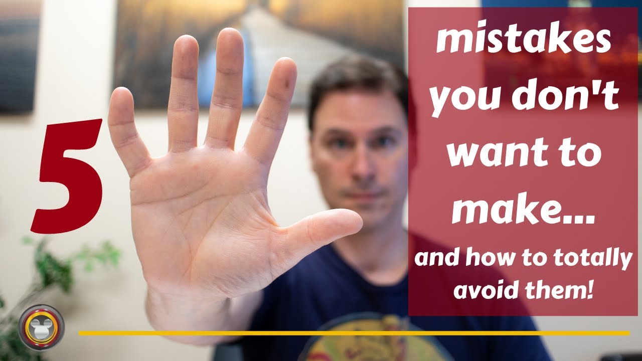 5 Photography Mistakes to AVOID and HOW TO Avoid Them - YouTube