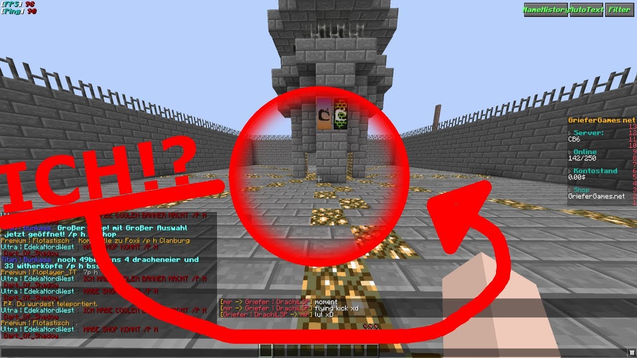 GrieferGames | OP-Bug Unsichtbar und Godmode | NICHT NACHMACHEN! - YouTube