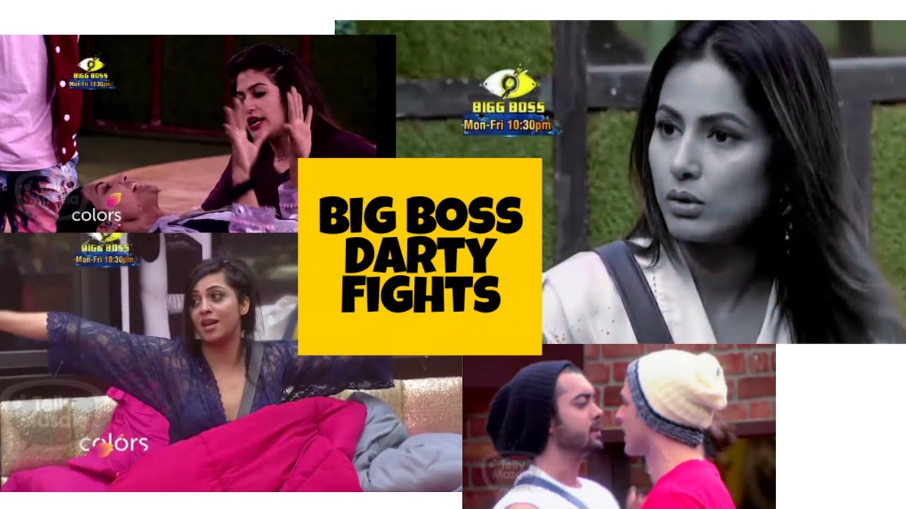 Big Boss Big Fightes Ever || Season 11 big fights Heena,Vikas,Aarshi ...