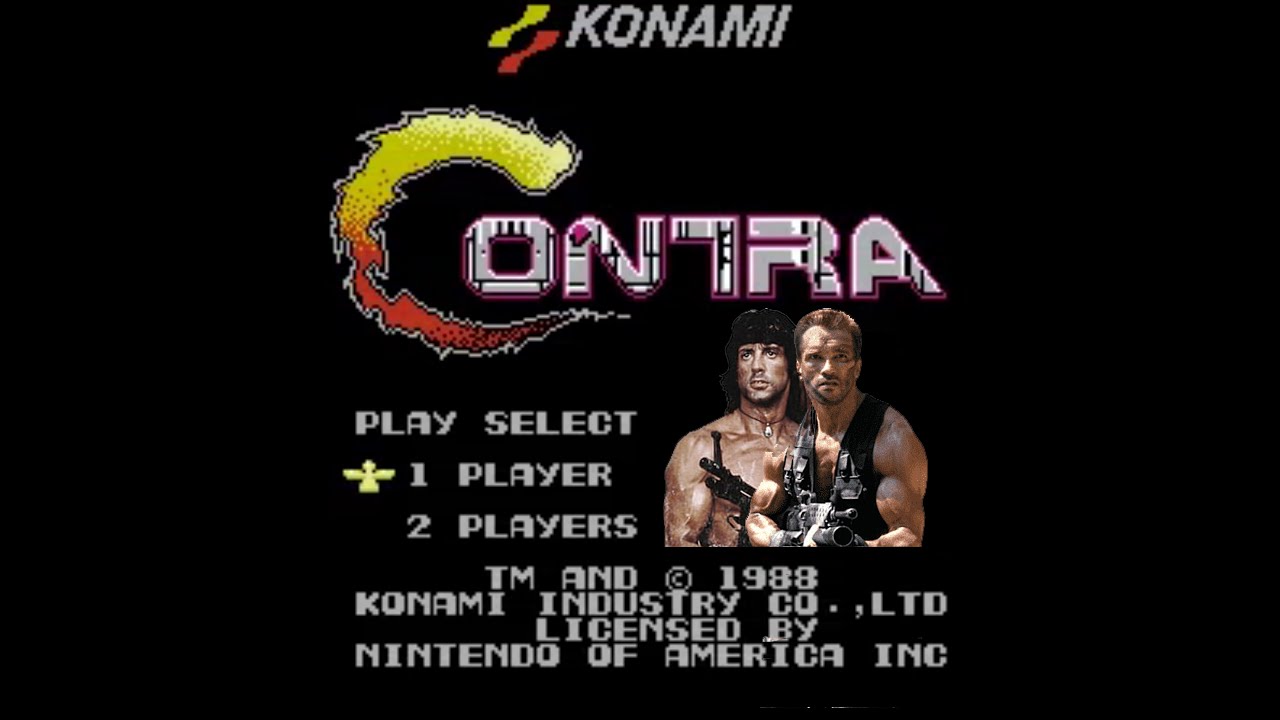 Contra 1988 Konami Gameplay - YouTube
